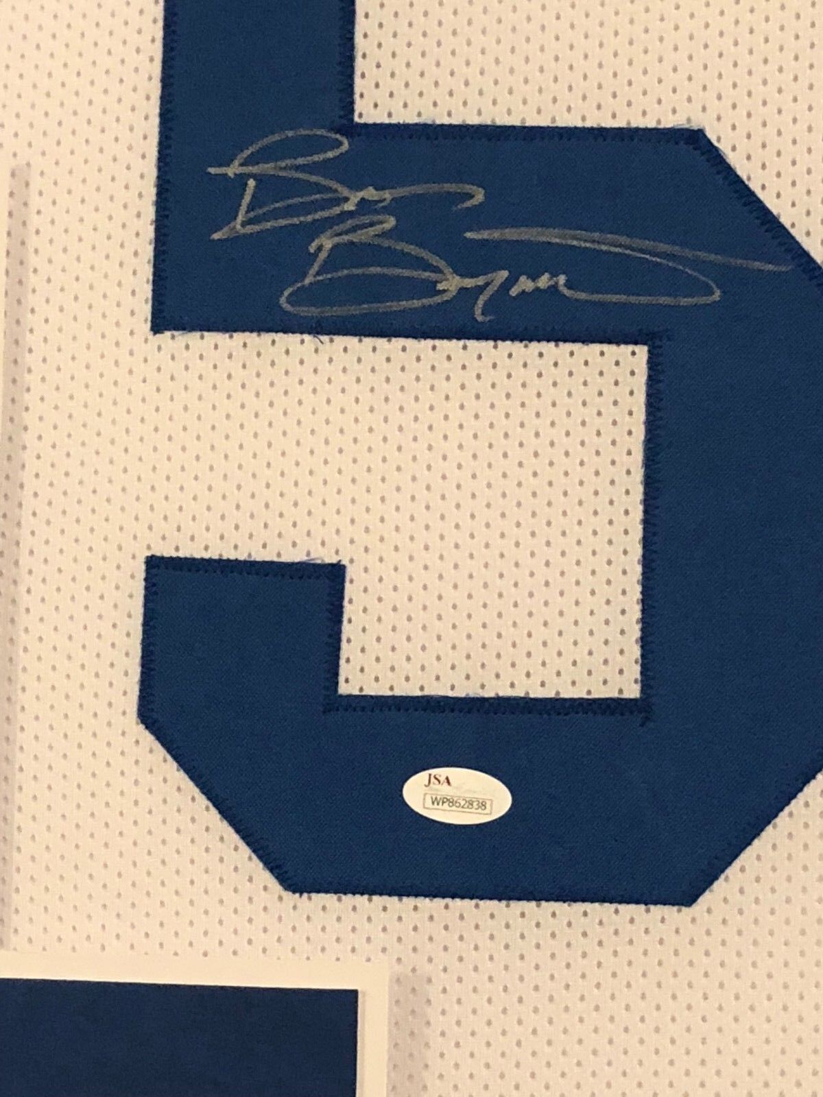 FRAMED SEATTLE SEAHAWKS BRIAN BOSWORTH AUTOGRAPHED SIGNED JERSEY JSA COA - Tennzone Sports ...