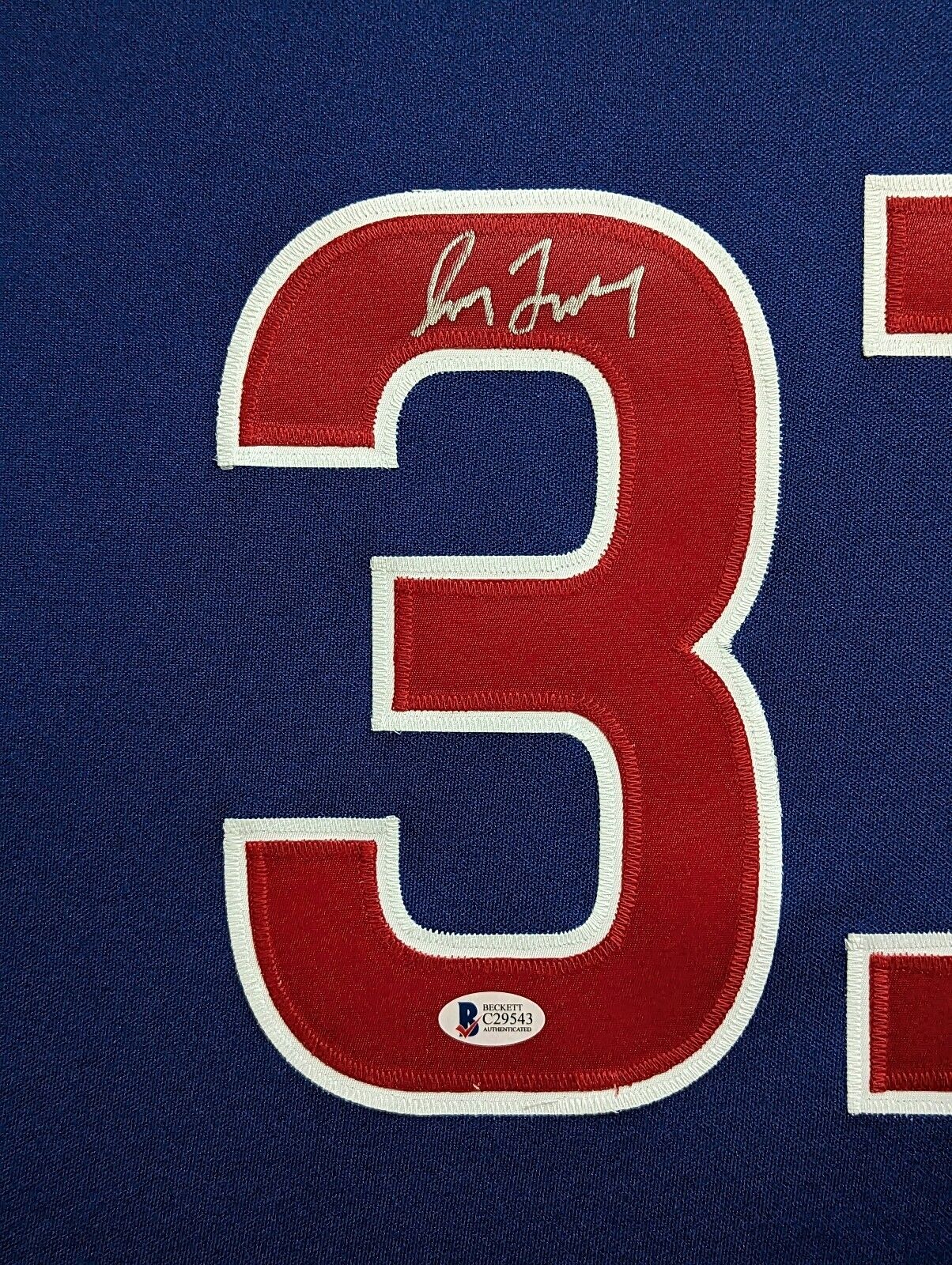 FRAMED CHICAGO CUBS GREG MADDUX AUTOGRAPHED SIGNED JERSEY BECKETT COA - Tennzone Sports Memorabilia