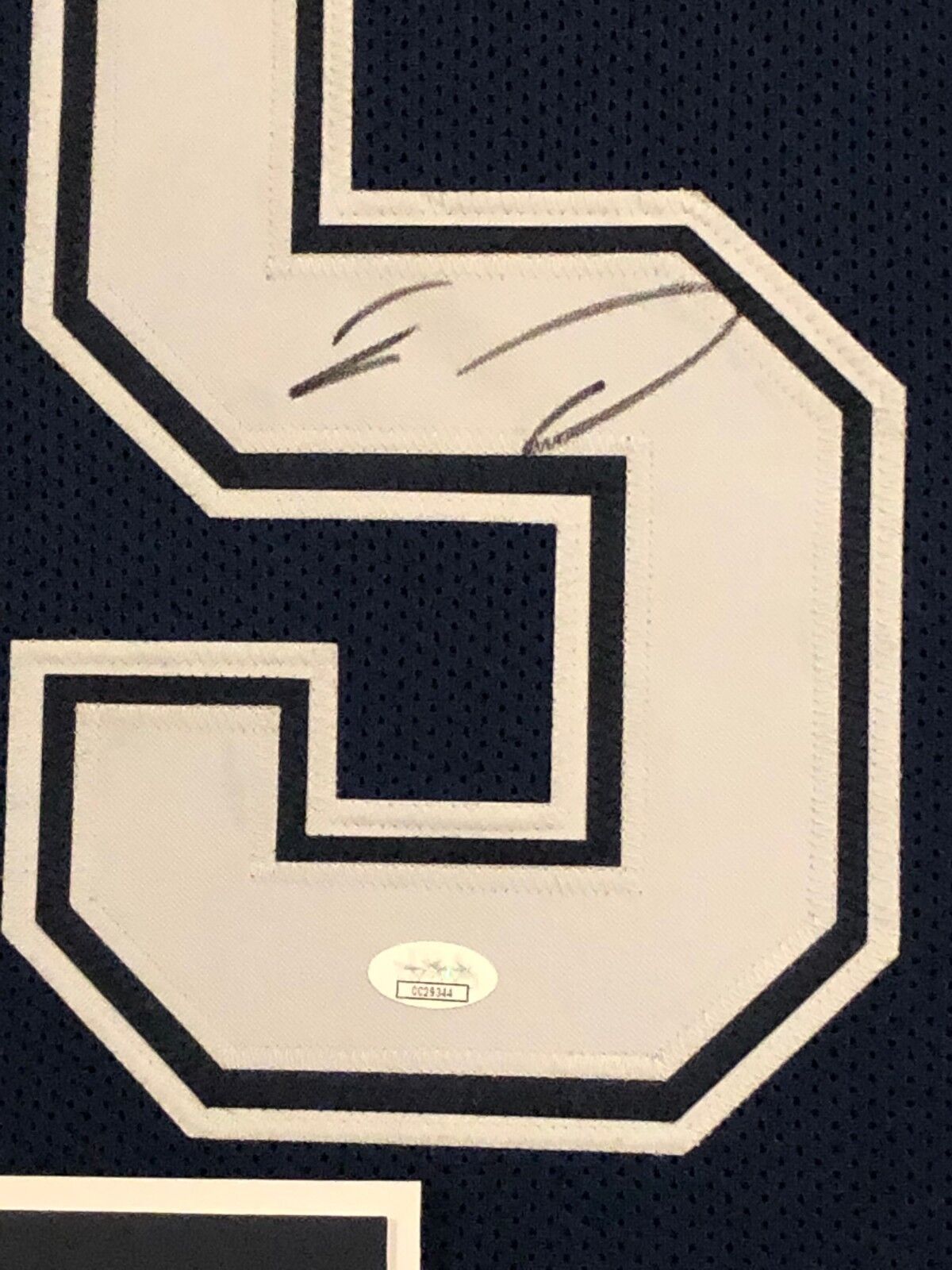 FRAMED DALLAS COWBOYS JAYLON SMITH AUTOGRAPHED SIGNED JERSEY JSA COA ...