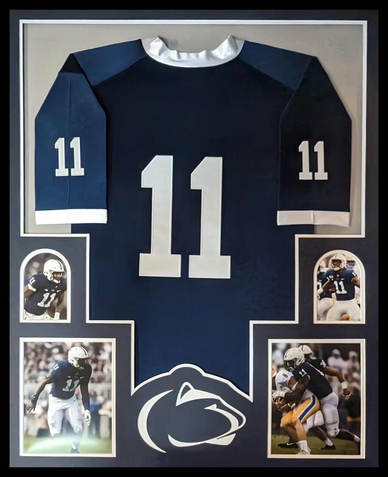 FRAMED PENN STATE NITTANY LIONS MICAH PARSONS JERSEY DISPLAY - Tennzone ...